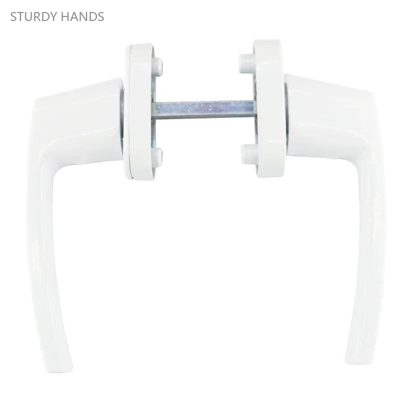 1-Set-of-Zinc-Alloy-Plastic-Steel-Door-Split-Handle-Lock-Balcony ...