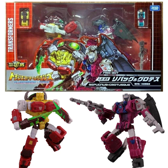 Transformers Takara Tomy Legends LG-EX Grotusque two pack hakodate ...