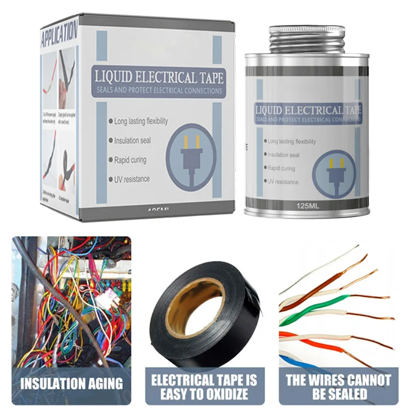125-50-30ML-Liquid-Insulation-Electrical-Tape-Tube-Paste-Fast-Rubber ...