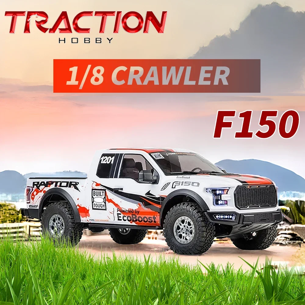 TRACTION-HOBBY-RC-Crawler-Car-KM-F150-RTR-2-4GHz-1-8-RC-Simulation ...