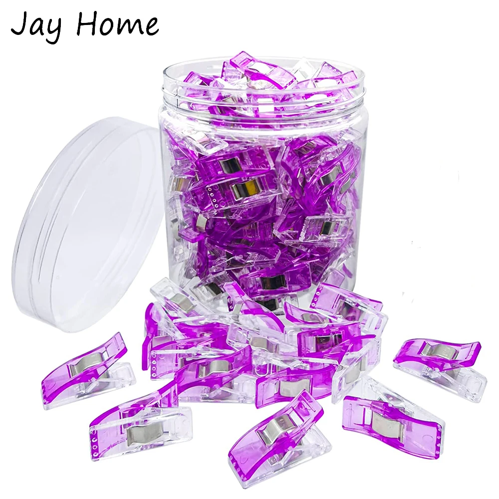 20-piezas-Clips-de-costura-multiusos-peque-os-Clips-de-tela-de-pl-stico ...