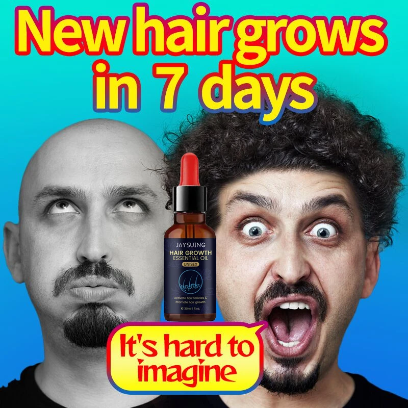 Hair Follicle Repair Hair Growth Plant Essence Oil Rapid Anti-Hair loss ...
