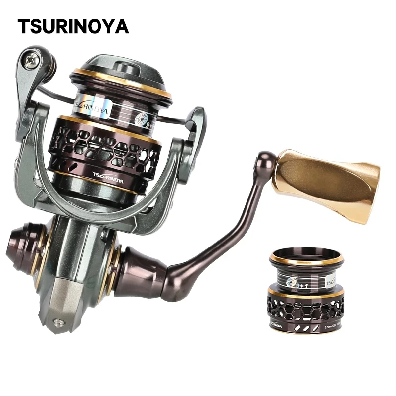 TSURINOYA-Bait-Finesse-Double-Spools-Ultralight-Spinning-Fishing-Lure ...