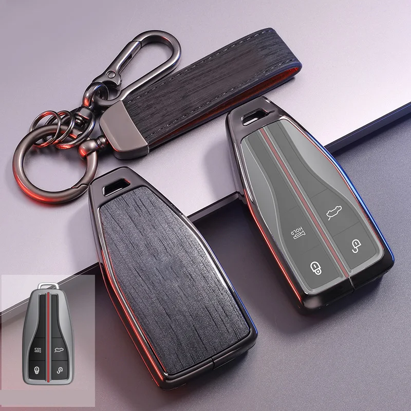 For-Hongqi-H5-H9-H6-HS7-HS5-HS3-HQ9-EHS9-Aluminum-Alloy-Metal-Car-Key ...