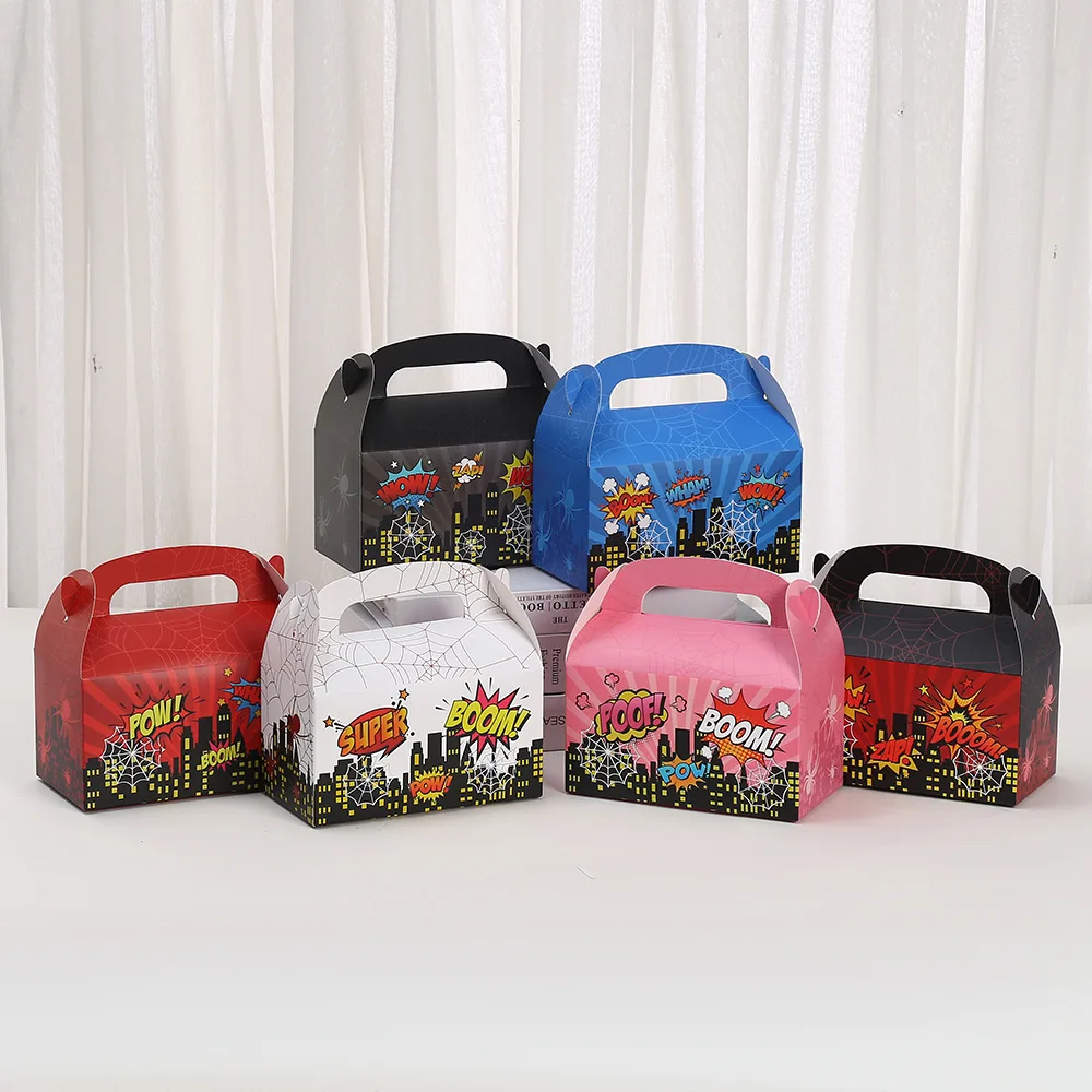 LBSISI Life, “Superhero Adventure” Gable Tote Boxes Colorful Comic ...