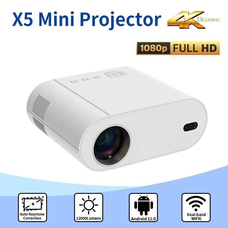 X5-Protable-Projector-4k-Android-11-580Ansi-Full-HD-1920x1080p-Dual ...