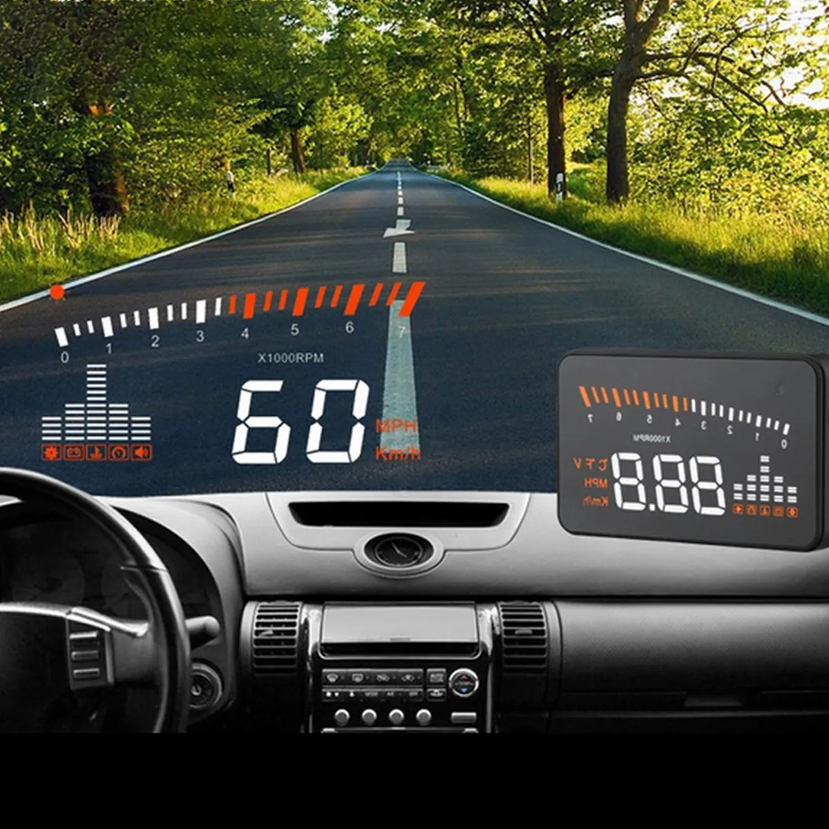 X5-Car-HUD-OBD-II-Head-Up-Display-Overspeed-Warning-System-Projector ...