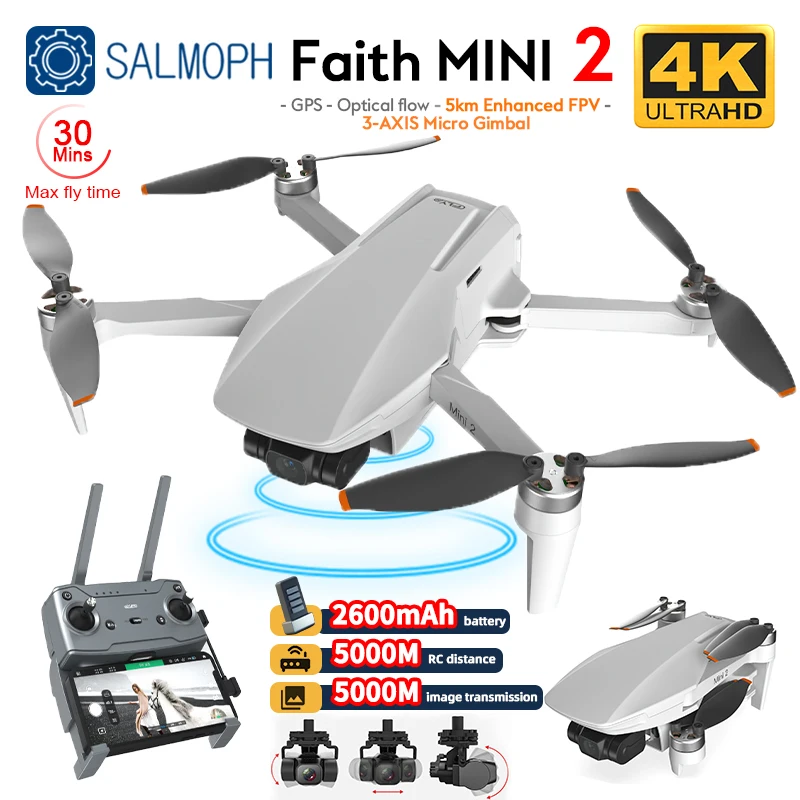 C-FLY-Faith-Mini-2-Drone-4K-Professional-With-HD-Camera-5G-Wifi-3-Axis ...