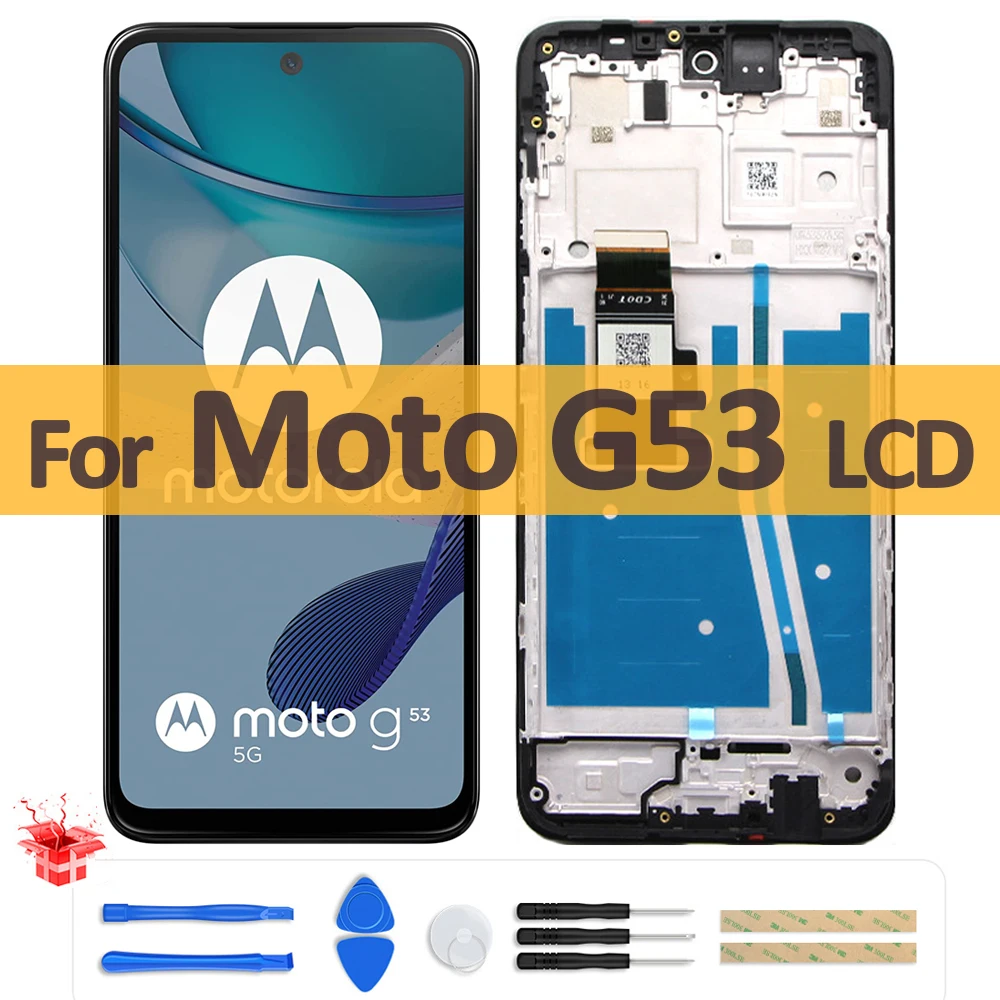 6-5-Original-LCD-For-Motorola-Moto-G53-LCD-XT2335-1-Display-Touch ...