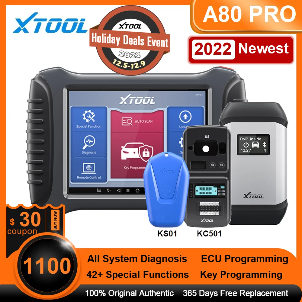 Xtool A80pro Automotive All System Diagnostic Scanner With Ecu Program ...