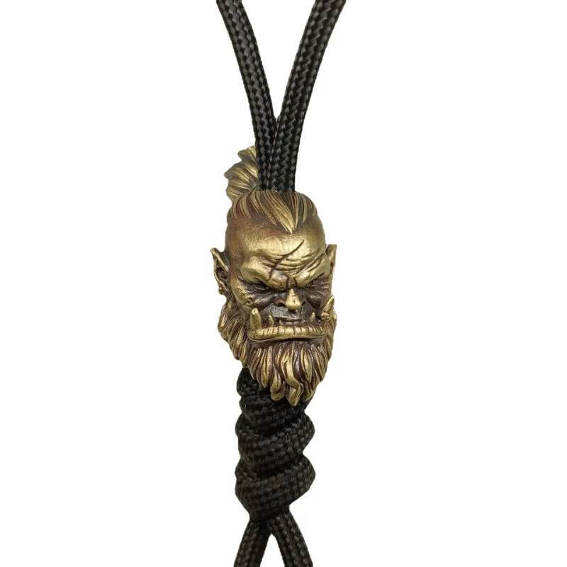 Warcraft-orc-knife-pendant-EDC-umbrella-rope-flashlight-pendant ...