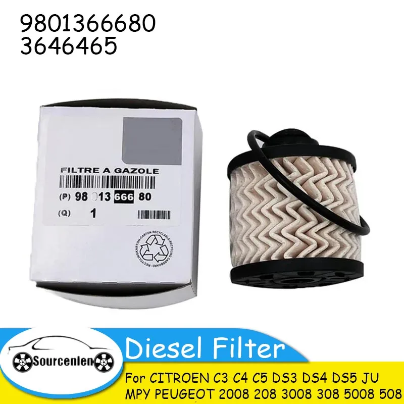Diesel-Filter-for-CITROEN-C3-C4-C5-DS3-DS4-DS5-JUMPY-PEUGEOT-2008-208 ...