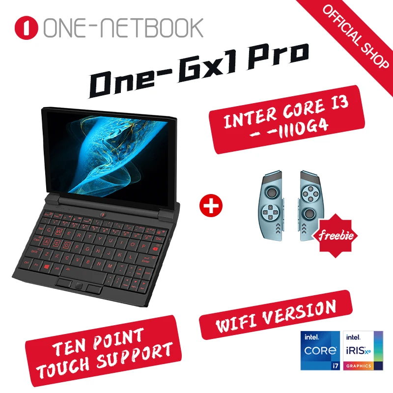 One-Netbook-One-GX-1-Pro-Gaming-Laptop-Gen11-Intel-Core-i3-1110G4-RAM ...