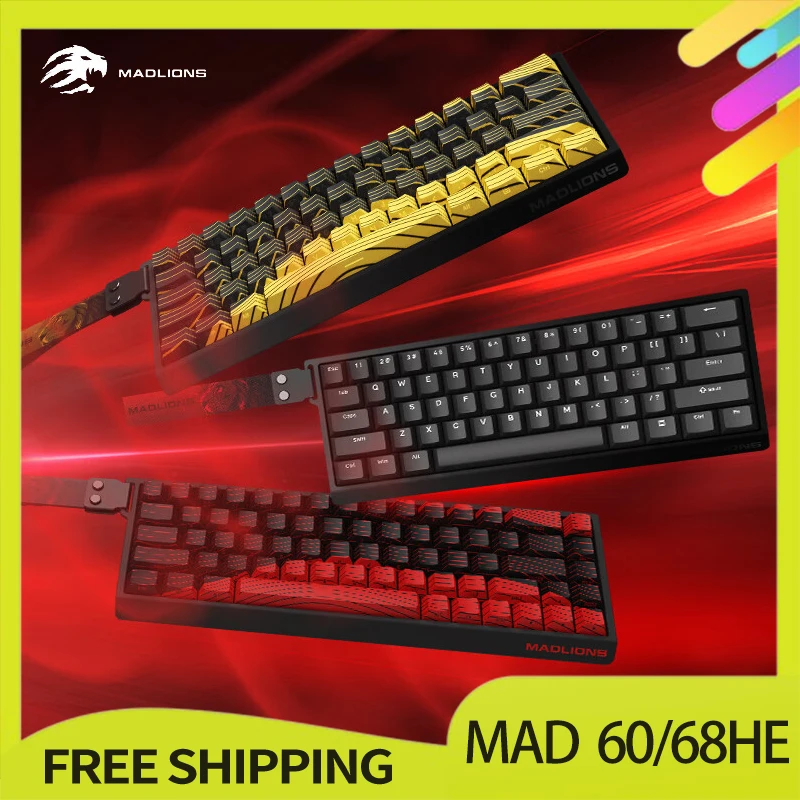 Madlion-Mad60-Mad68-He-8k-Keyboard-mekanis-aksesori-Keyboard-Gamer ...