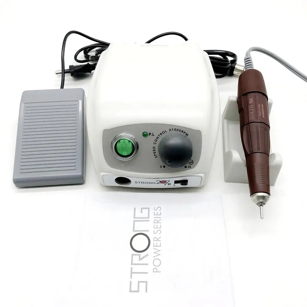 Strong-207b-65W-control-box-45000RPM-Nail-Drill-Nails-Art-Tool ...