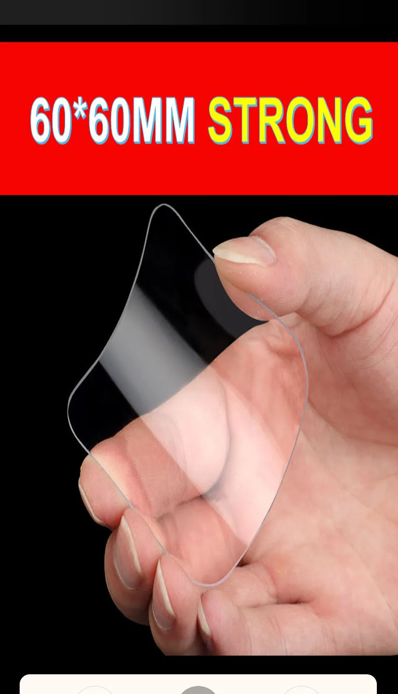 Ruban adhésif Double face résistant 60x60MM, 50 pièces, Stickers muraux ...