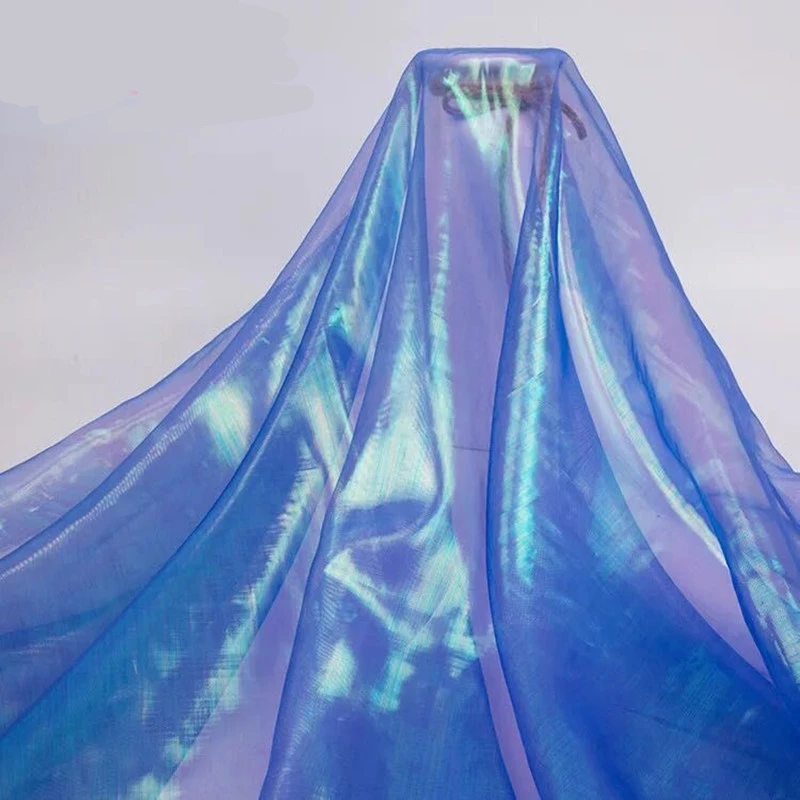 NEEMOY-Fashion-Fluorescent-Fabrics-Colorful-Shiny-Gauze-Fabric-Stage ...