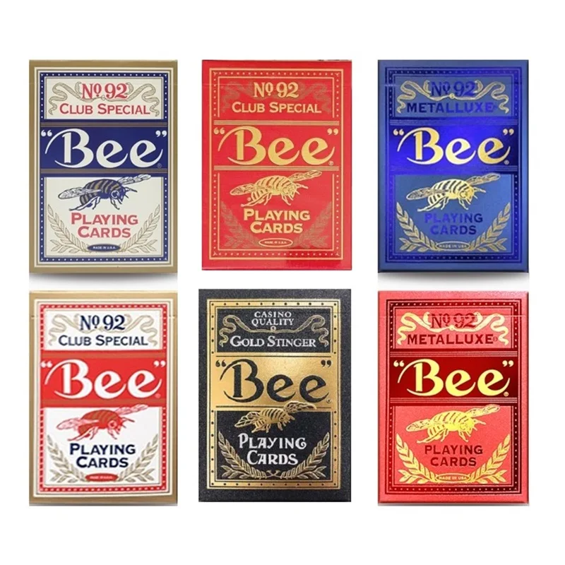 Bee Playing Cards Deck USPCC Collection Poker Card Games Magic Tricks ...