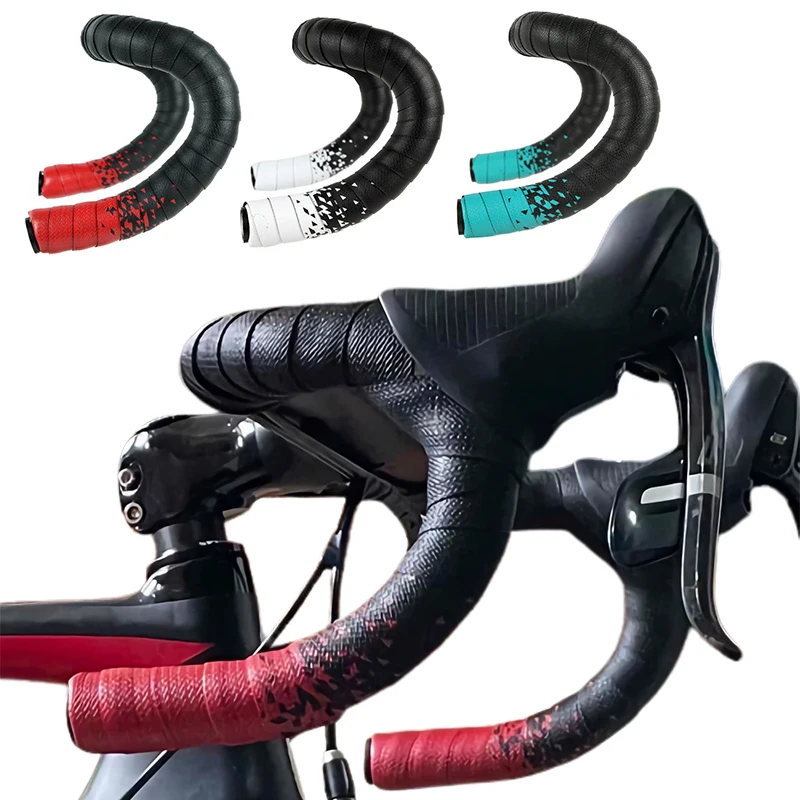 Road-Bicycle-Handlebar-Tapes-Anti-slip-Road-Bike-Handle-Bar-Tapes-PU ...
