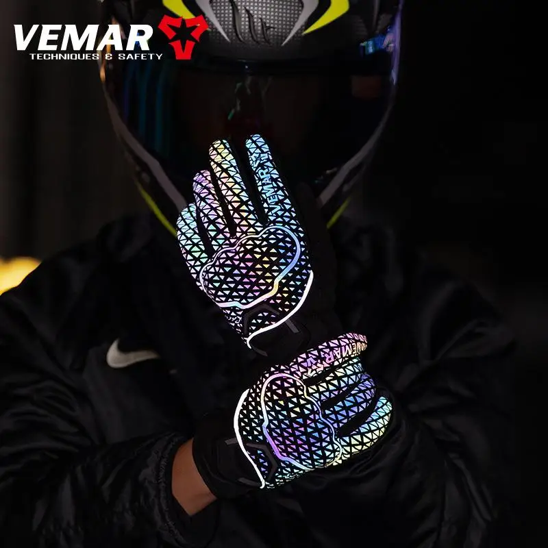 Men-Reflective-Motorcycle-Gloves-Guantes-Moto-Touch-Screen-Motorbike ...