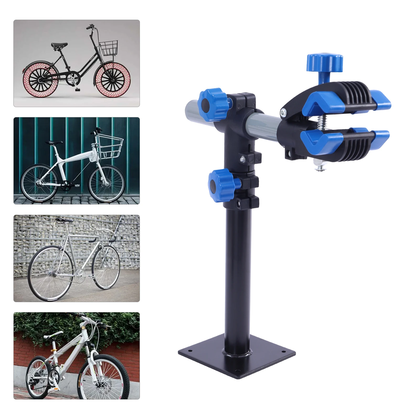 Bike-Rack-Holder-Storage-Bicycle-Repair-Stand-Iron-Bike-Work-Stand ...