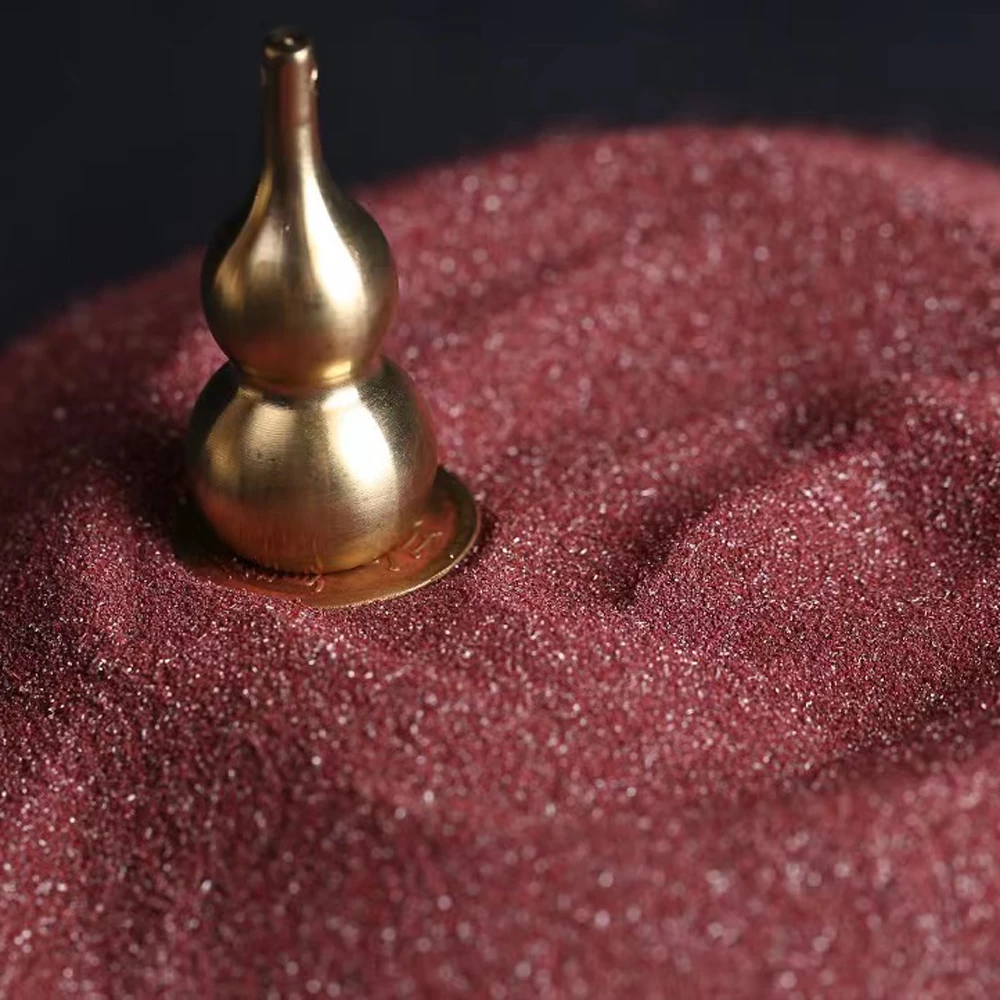 Natural High Quality Pure Cinnabar Sand Grain Powder Rock Specimen Dark ...