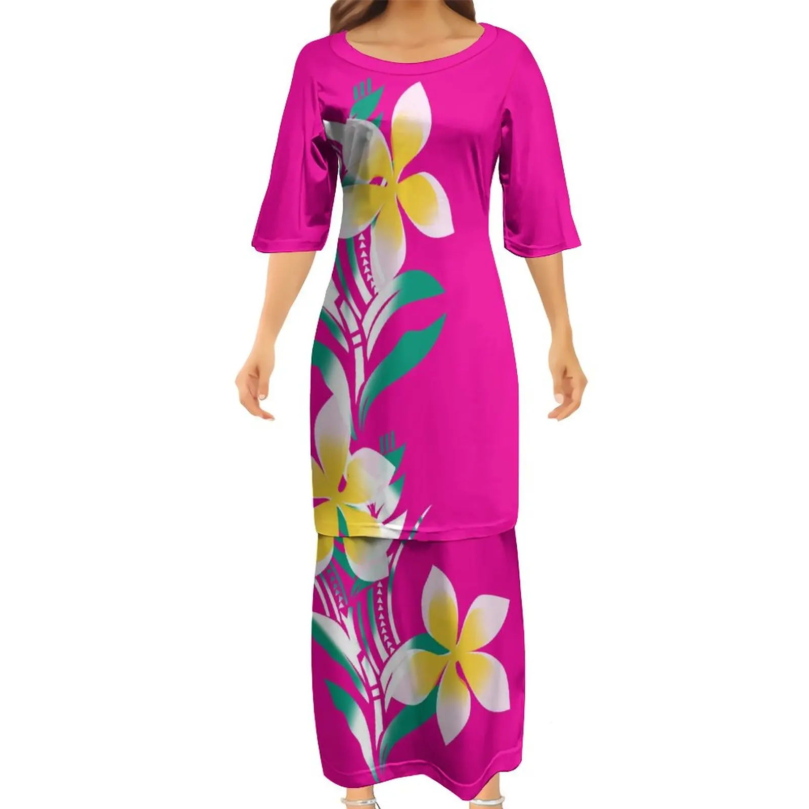 Red Puletasi Dresses