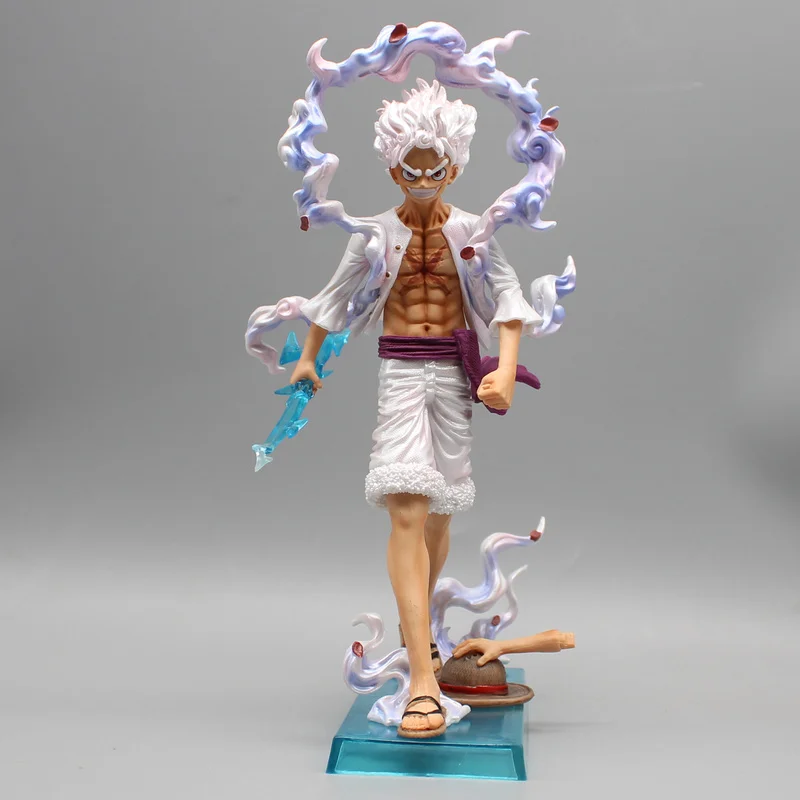 23cm-Anime-Zook-Luffy-One-Piece-Gk-Nike-Monkey-D-Luffy-Action-Figures ...