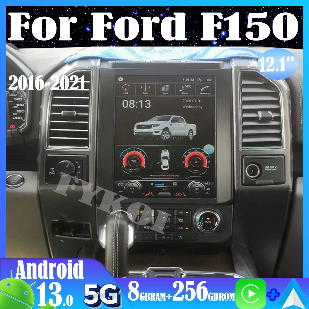 Android-13-Car-Radio-For-Ford-F150-2016-2021-Automotive-Multimedia ...