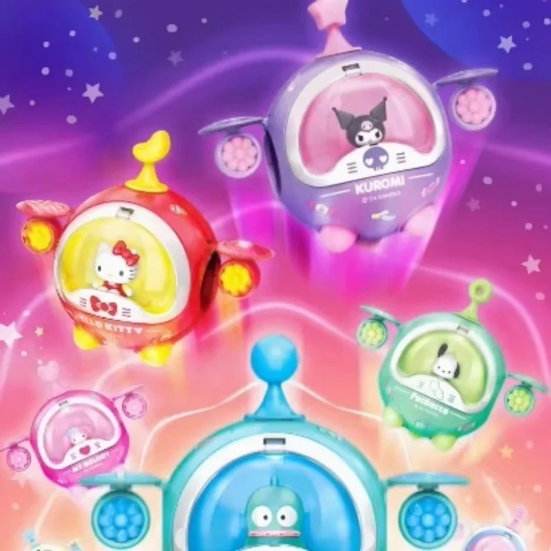 Sanrio-familia-Kuromi-Hello-Kitty-Twisted-Egg-Spacecraft-series-blind ...