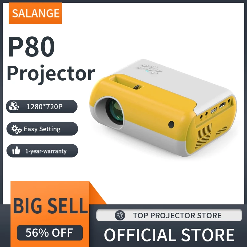 Salange-Mini-Projector-P80-Support-1080p-4000-Lumens-Mini-WiFi ...