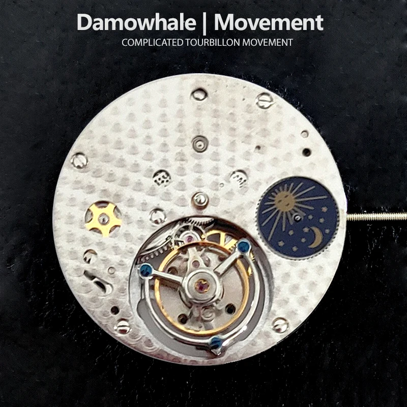 Coaxial-tourbillon-movement-Hand-wound-spring-Men-s-Watch-DIY-Direct ...