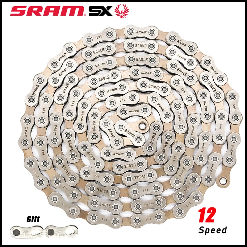 Sram-SX-guia-MTB-Bicicleta-Cadeia-12-Velocidade-12V-1x12S-Links-Power ...