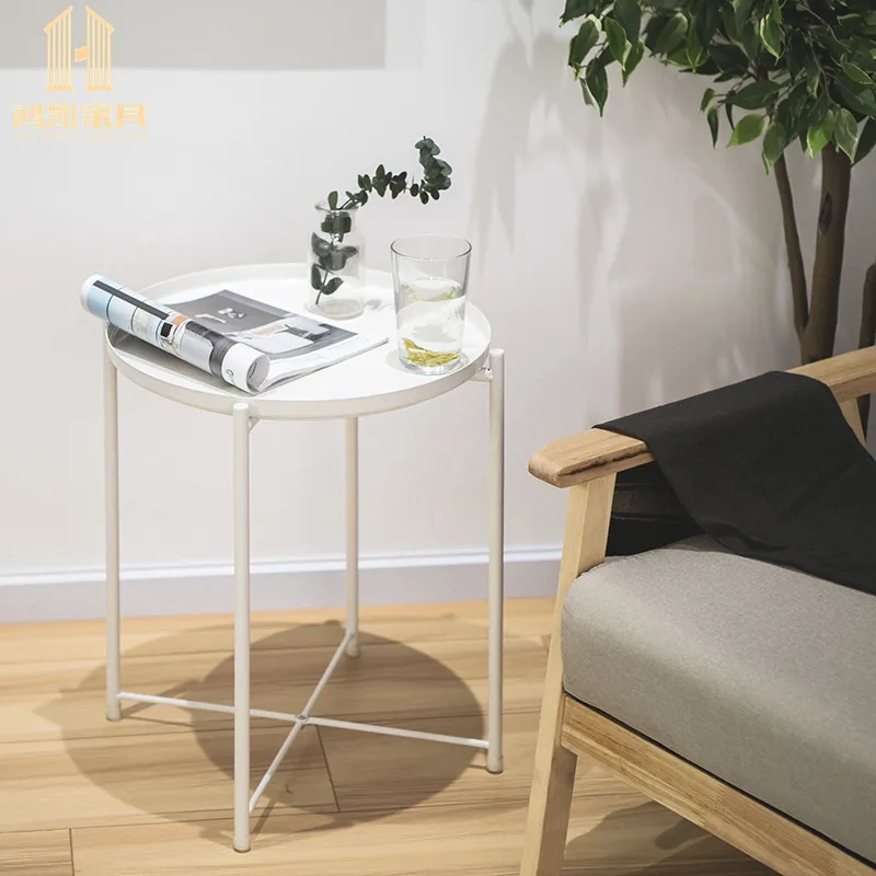 Table-Dining-Room-Furniture-Round-Multifunctional-White-Tea-Table ...