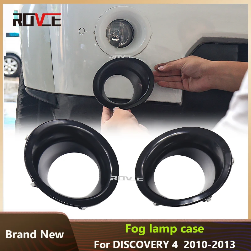 ROVCE-2Pcs-Front-Bumper-Fog-Lamp-Cover-Light-Bezel-Frame-For-Land-Rover ...