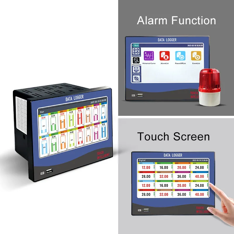 Temperature-Data-Logger-16-Channel-USB-Data-Logger-for-Flow-Meter-Digital-Pressure-and ...