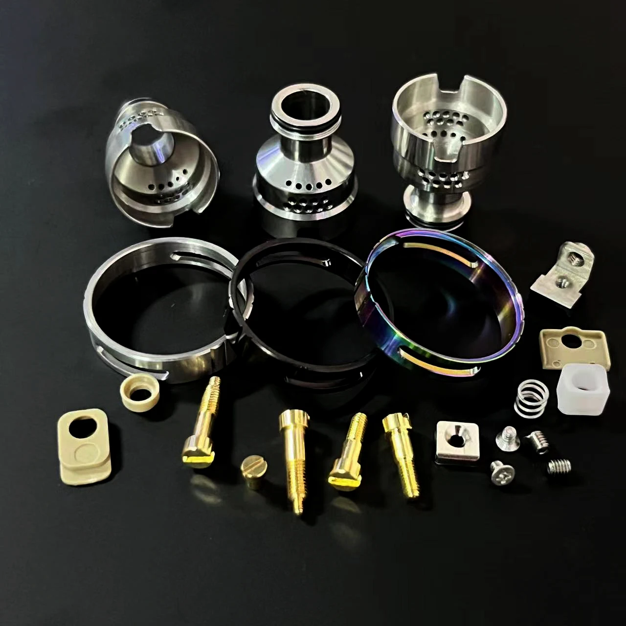 Zeus X RTA Zeus X Mesh Chimney 304 Stainless Steel Tank Electrode Base ...