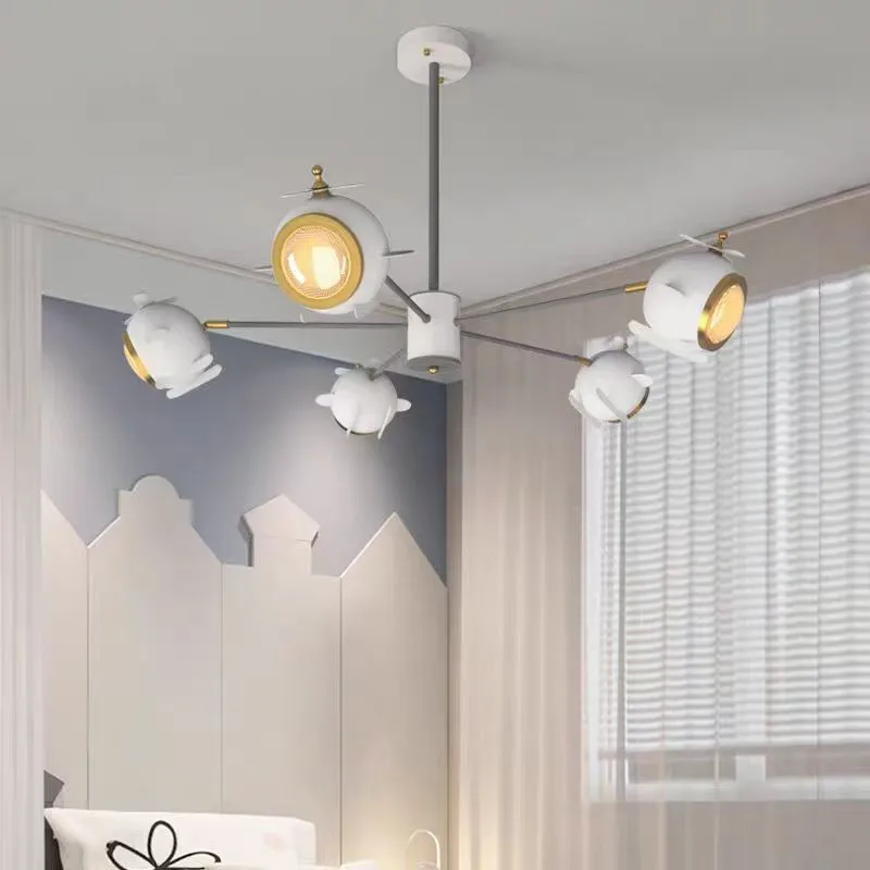 Creative-airplane-ceiling-light-Led-Helicopter-Cartoon-Toy-Light-boys ...