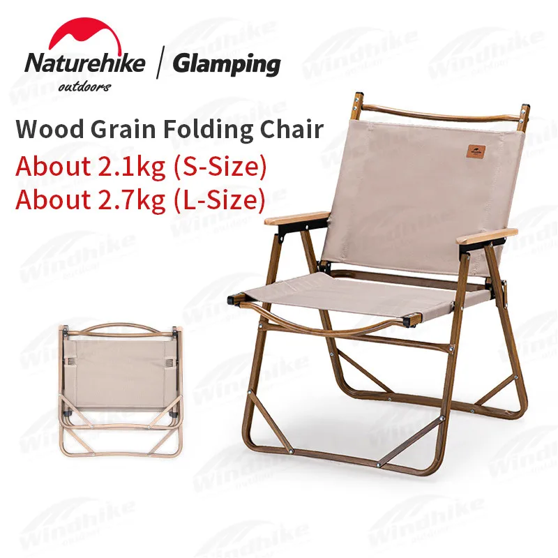 Naturehike-MW02-Folding-Camping-Chair-Wood-Grain-Fishing-Chair-600D ...