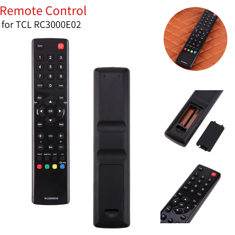 Mando a distancia de 433mhz para TV, Control remoto para RC3000E02 TCL ...
