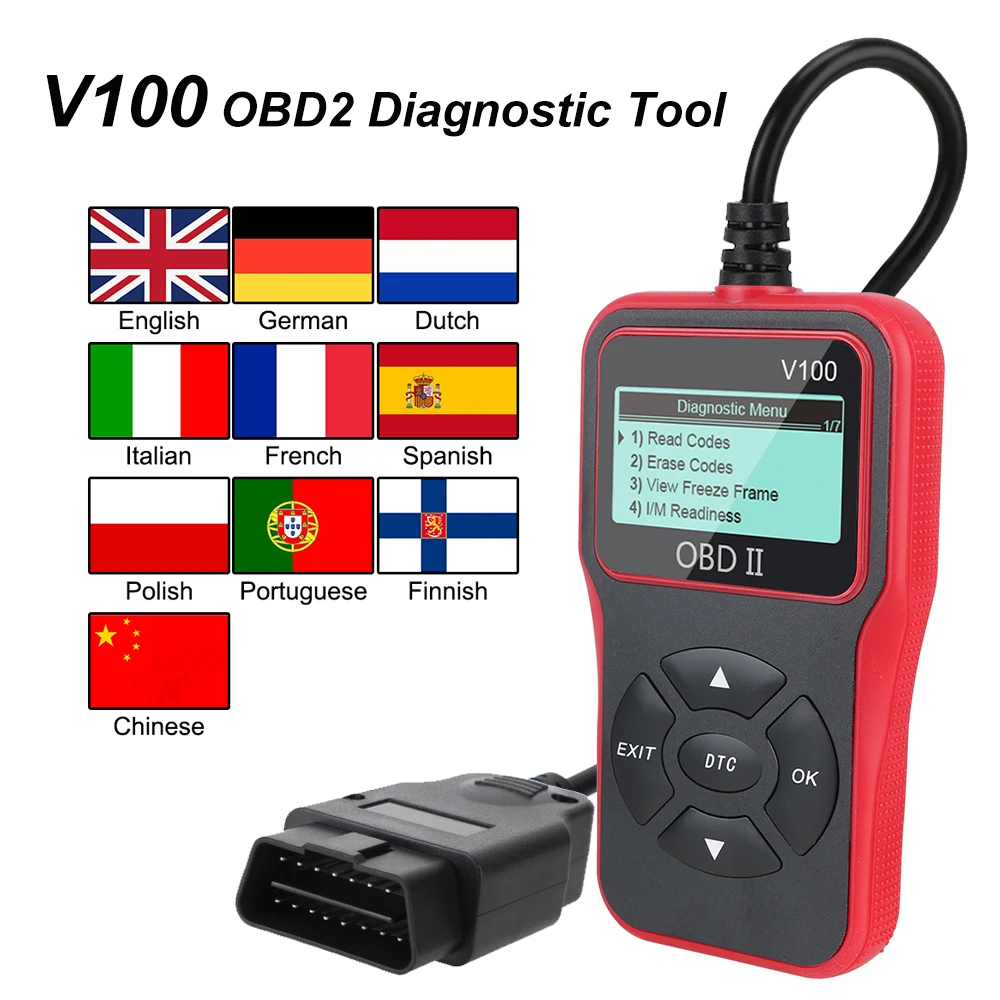 V100-OBD2-Leitor-de-C-digo-com-Display-Digital-Scanner-Universal-OBD-2 ...