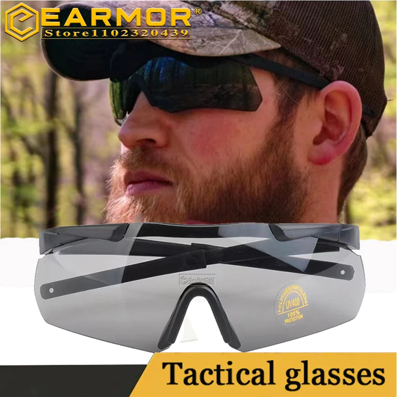 EARMOR-S01-Military-Tactical-Glasses-Safety-Goggles-Airsoft-Shooting ...