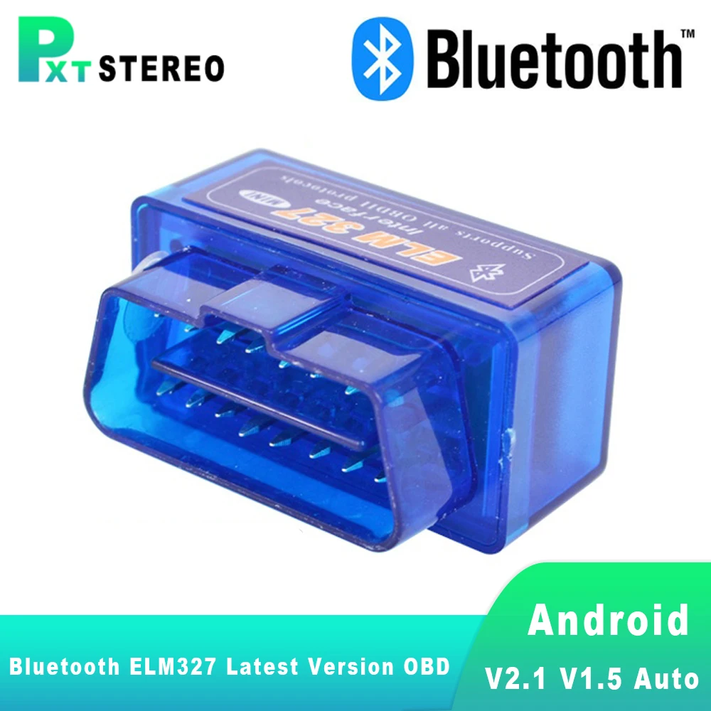 Pxton Bluetooth ELM327 Latest Version V2.1 V1.5 OBD Scanner Code Reader ...
