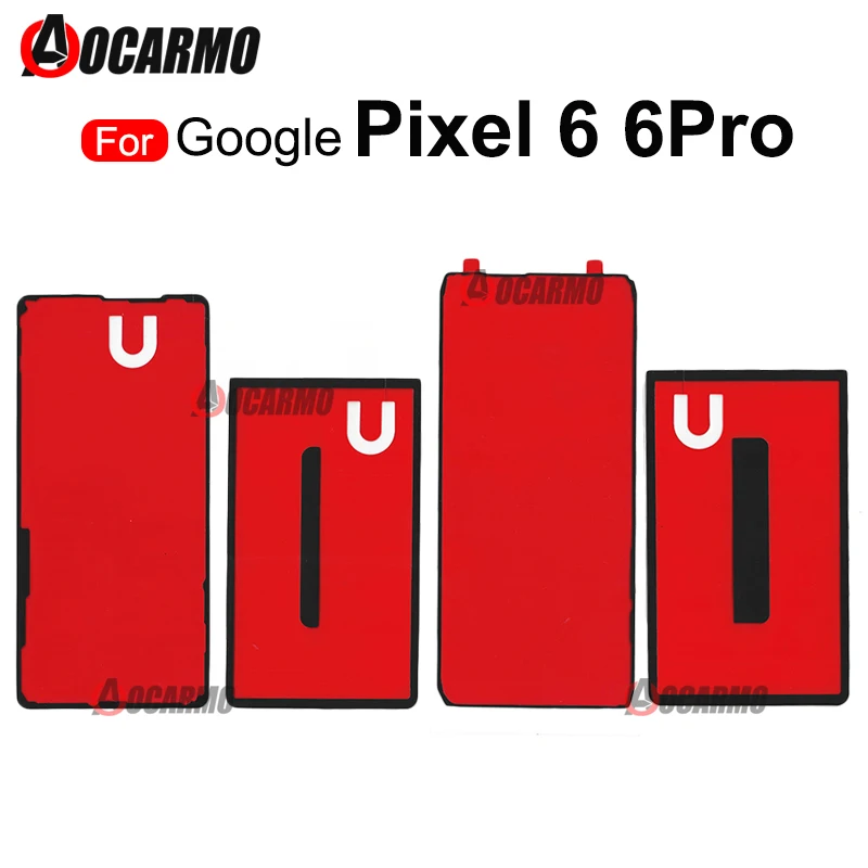 For Google Pixel 6 Pro 6Pro LCD Screen Adhesive Tape And Back Cover ...
