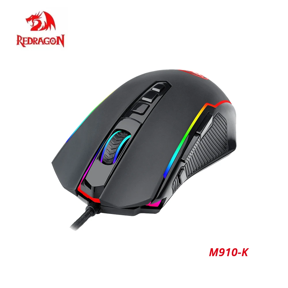 Redragon-M910-K-RGB-Wired-Gaming-Mouse-with-RGB-8000-DPI-9-Programmable ...