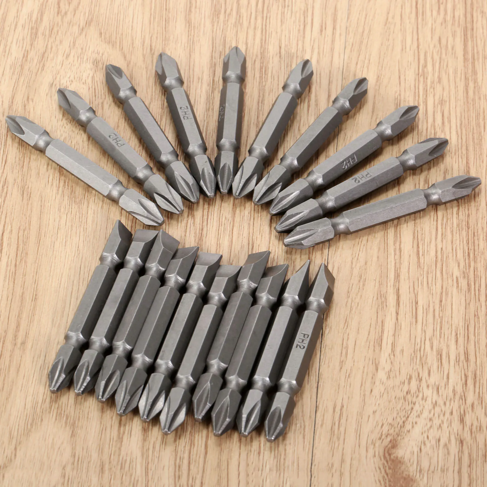 DRELD-10Pcs-1-4-PH2-Phillips-Hex-Driver-Screwdriver-Bits-65mm-Magnetic-Hand-Screwdriver-Drill ...
