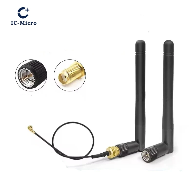 2.4GHz 3dBi WiFi 2.4g Antenna Aerial RP-SMA Male wireless Router+ 17cm ...