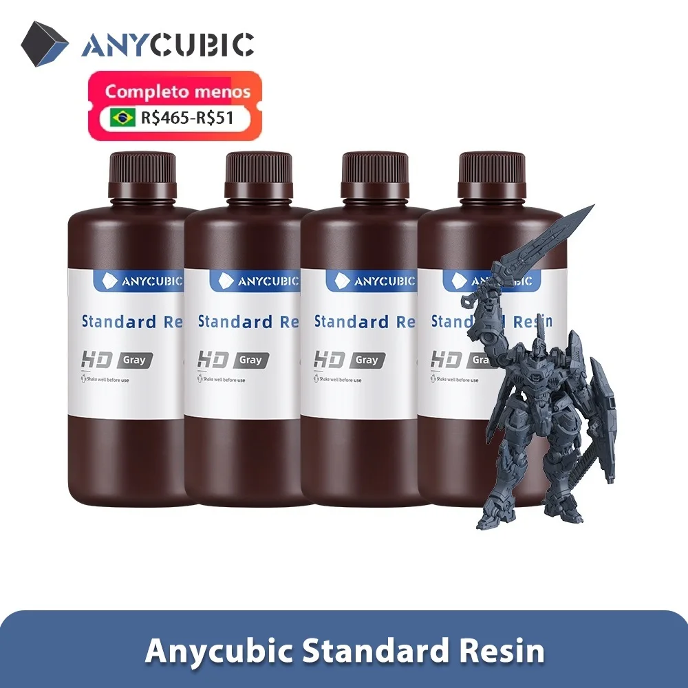 ANYCUBIC-4pcs-lot-405nm-UV-Resin-For-LCD-3D-Printer-Liquid-Photopolymer ...