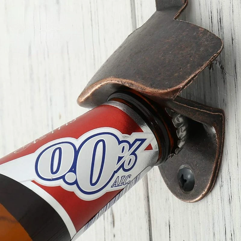 10-Pack-Bottle-Opener-Wall-Mounted-Rustic-Beer-Set-Vintage-Look-with ...