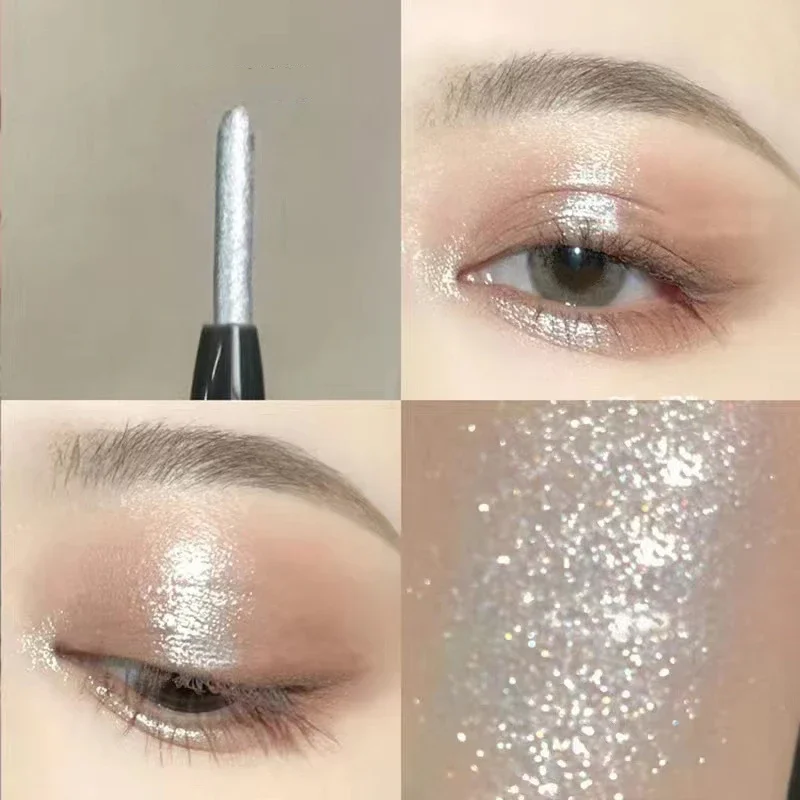 White shimmer eyeshadow stick store